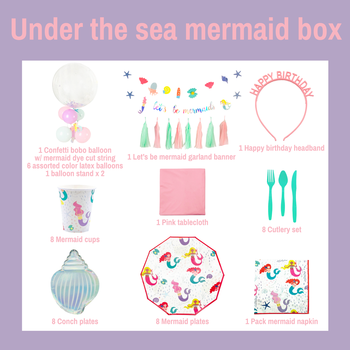 Under The Sea Mermaid Box – shopsweetwish